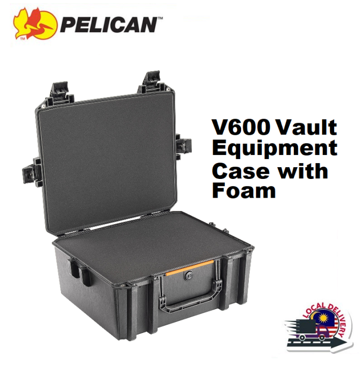 Pelican V600 Vault Large Equipment Case with Foam (Ready Stock) | Lazada