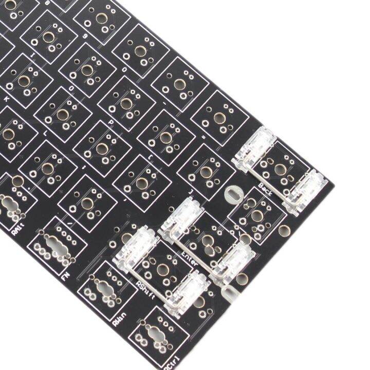 Cherry Style OEM Clear PCB-mounted PCB Stabilizers Satellite Axis 7u 6 ...