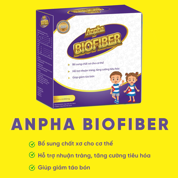 Men vi sinh Anpha Biofiber- Hộp 20 gói | Lazada.vn