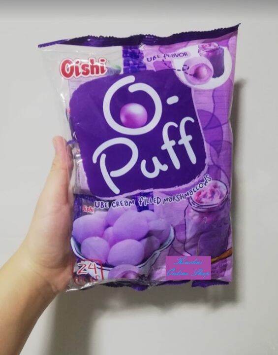 O Puff Ube Cream Filled Marrshmallows | Lazada PH
