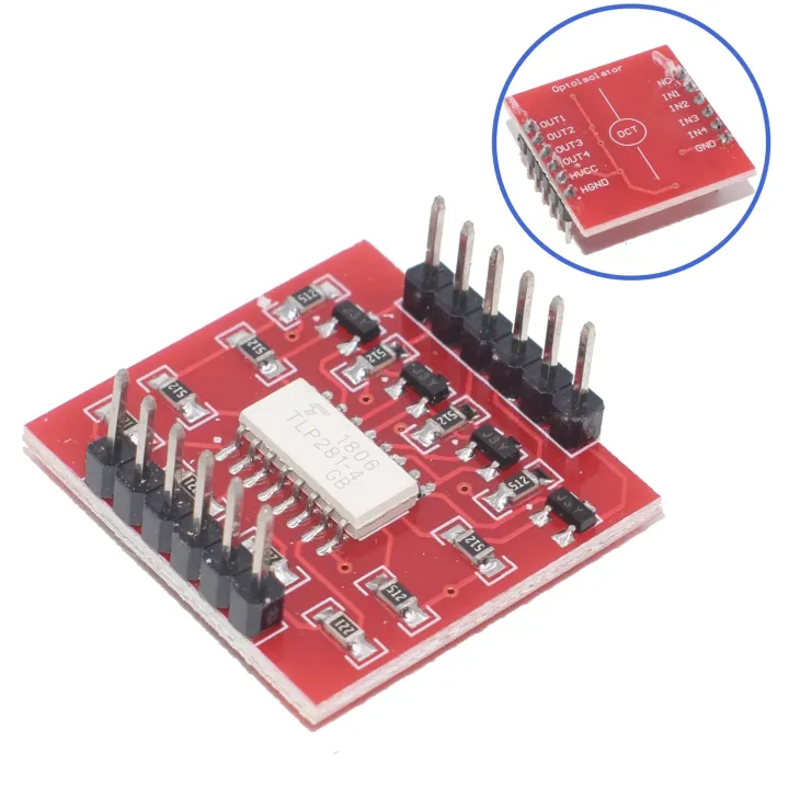 TLP281, 4 Channel Opto-isolator IC Module | Lazada.co.th
