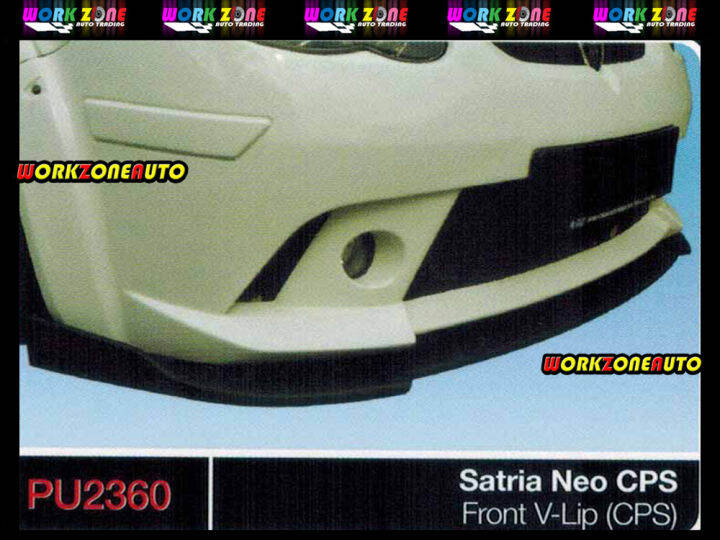 PU2360 Proton Neo PU Front V Lip (CPS) Body kit Bodykit | Lazada