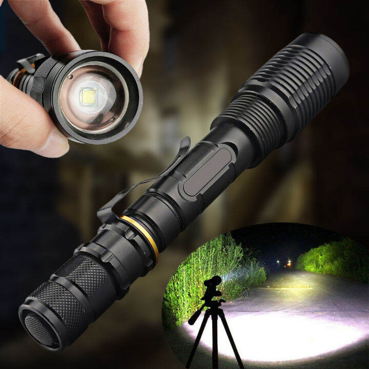 UltraFire ไฟฉาย LED ชาร์จไฟได้,ไฟฉาย USB กันน้ำมีเซนเซอร์ชาร์จซ้ำได้ไฟ ...