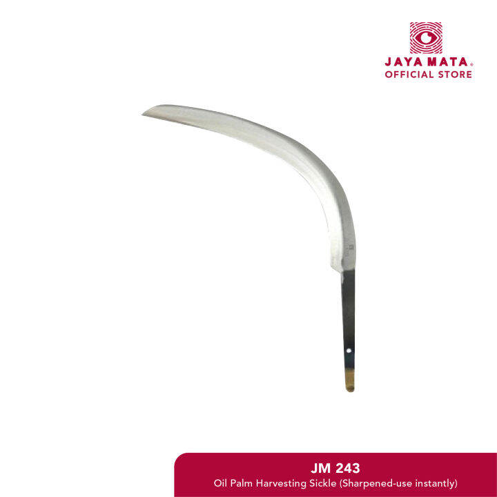 Jaya Mata Oil Palm Harvesting Sickle (Sharpened-Use Instantly) JM243 ...