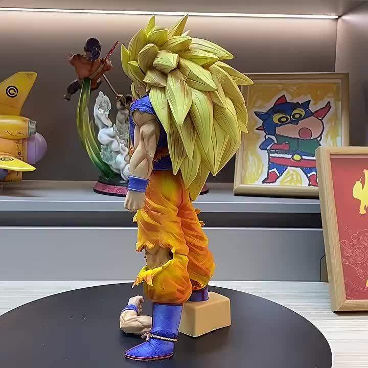 D Ragon B All Z Goku รูปอะนิเมะ Ssj3 Dbz ซูเปอร์ Saiyan 3รูปการกระทำรูป ...