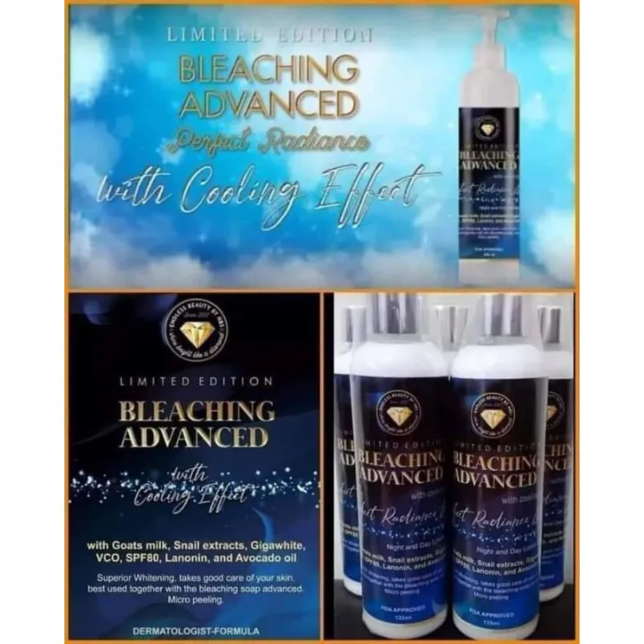 Bleaching Advanced Lotion Classic Whitening Lotion/ with Shimmer/ with ...