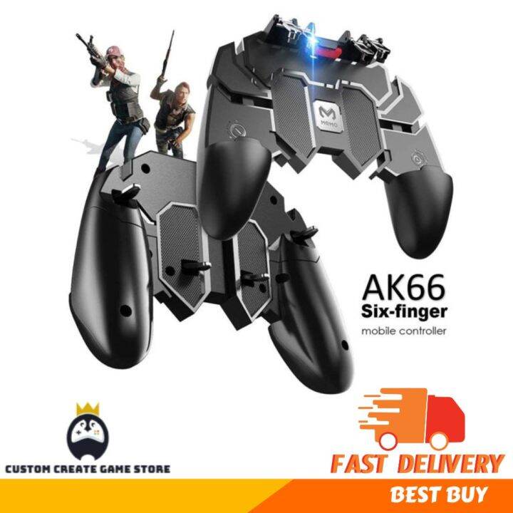 AK66 Mobile Controller Shooter Gamepad PUBG Mobile Controller [ready ...
