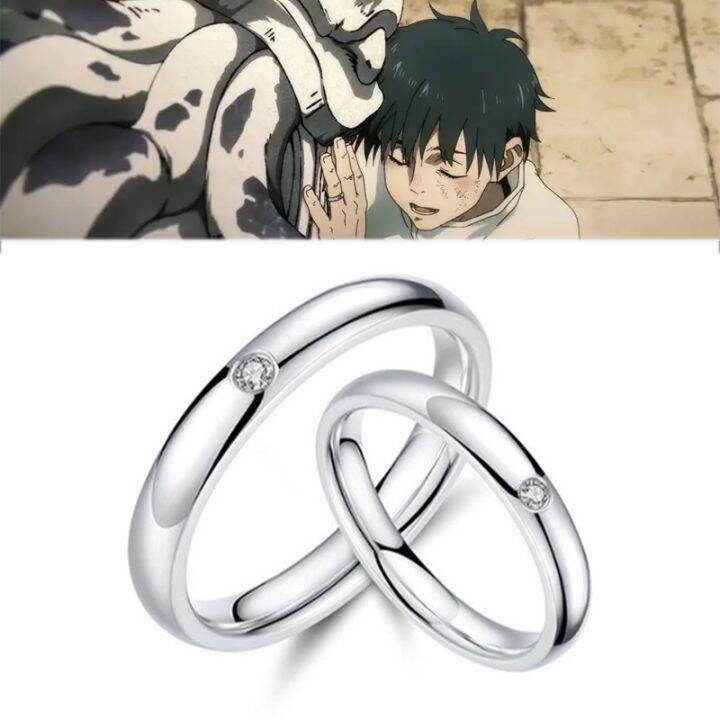 Anime Jujutsu Kaisen Okkotsu Yuta Lovers Finger Ring Jewelry Adjustable ...