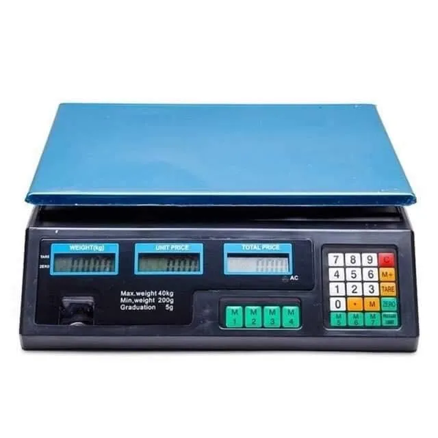 Digital Price Computing Scale (Black) | Lazada PH