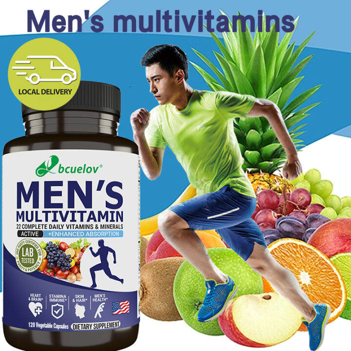 Multivitamins for Men - Contains vitamins and minerals to provide ...