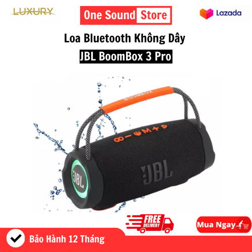Loa Bluetooth JBL BoomBox 3 Pro, Thế Hệ Mới, Bass Mạnh, Âm Thanh Lớn ...