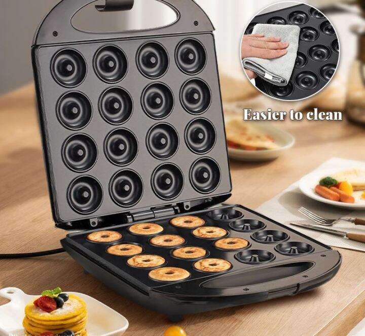 Donut Machine Breakfast Machine 16,12,7 Butas Portable Mini Donut Snack ...