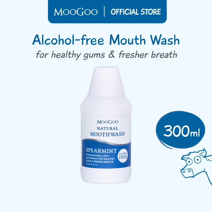 MooGoo Moothwash (Alcohol-free) 300ml | Lazada