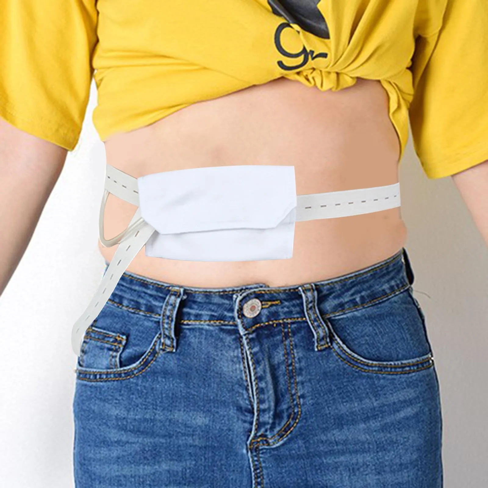 WDFINE Abdominal Waist Belt Feeding Tube G-Tube Holder Gastrostomy ...