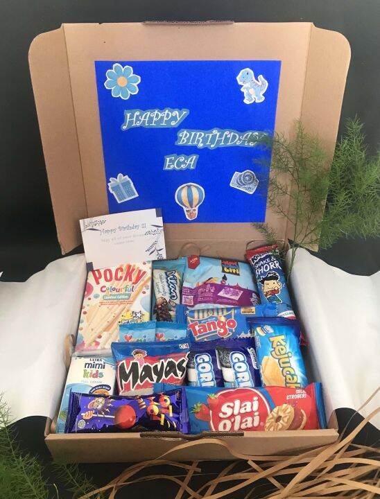 Hampers Snack Box / Snack Gift Box / Hadiah Wisuda / Kado Ulang Tahun ...