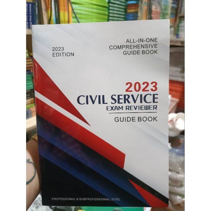 book Civil service exam reviewer 2023 | Lazada PH