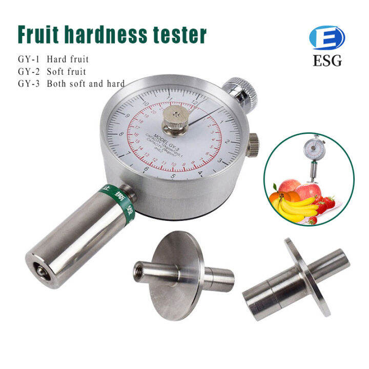 GY-1/2/3 Fruit Firmness Penetrometer Sclerometer Fruit Hardness Tester ...