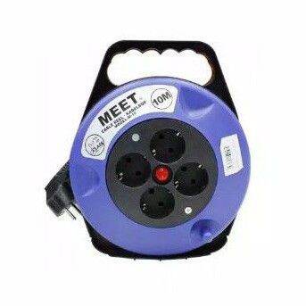 Meet Kabel Roll 10m + Saklar / Kabel Olor Box / Cable Rell 10 Meter SNI ...