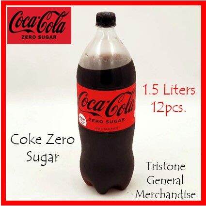 Coke Zero 1.5L (12pcs) | Lazada PH