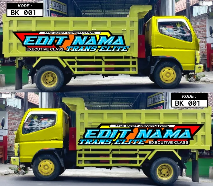STICKER MOBIL BAK TRUCK | Lazada Indonesia