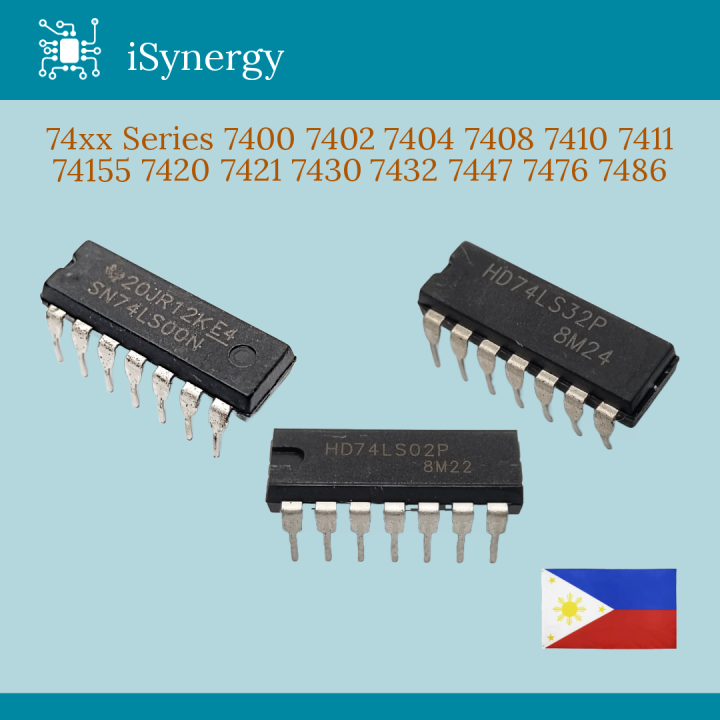 74LSxx LOGIC GATES LOGIC IC 7400 7402 7404 7408 7410 7411 74155 7420 ...