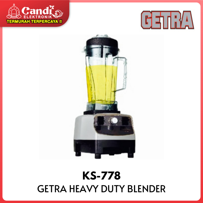 GETRA HEAVY DUTY BLENDER KS-778 - GETRA BLENDER KACA KS778 | Lazada ...