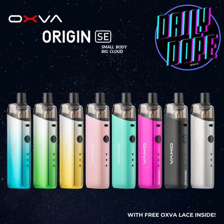 {Legit} Oxva Origin SE Pod Kit with FREE Oxva Lace | Origin SE Pod ...