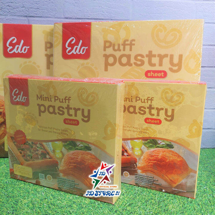 Edo Puff Pastry Sheet Kulit Lembaran KHUSUS JABODETABEKAR Adonan Pastri ...