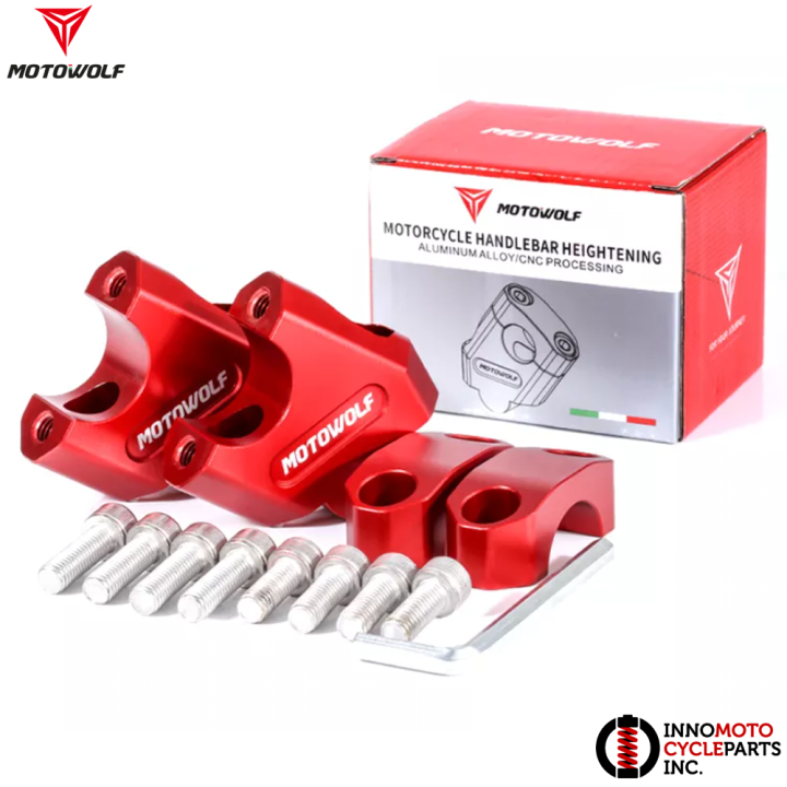 Motowolf Handle Bar Riser Set MDL3517 | Lazada PH