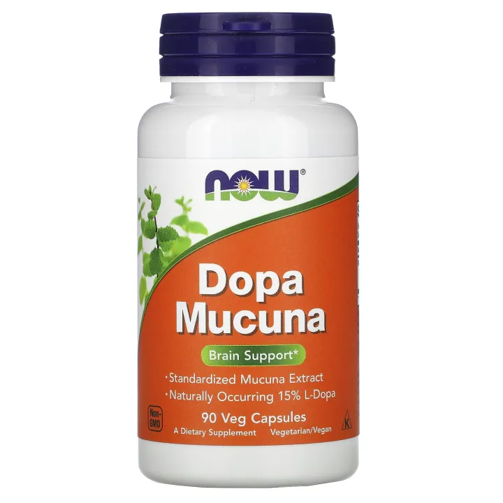 NOW Foods Dopa Mucuna 90 Veg Capsules | Lazada PH