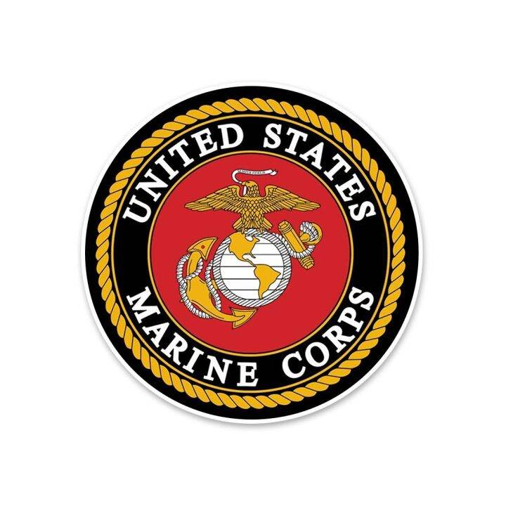 4x U.S. Marine Corps Car Decal / Sticker | Lazada.co.th