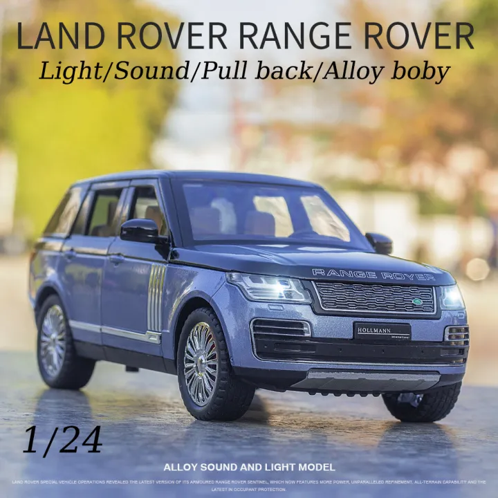 1/24 Land Rover Range Rover Diecast รถ Xinao โลหะผสมสังกะสีของเล่น Suvs ...