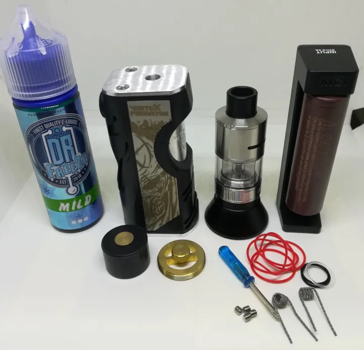 vertex x predator starter kit ( LEGIT HELLCAT RDTA ATOMIZER ) COMPLETE ...