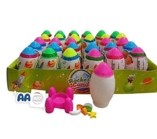 PERMEN KERAS ANEKA RASA ROCKET CANDY ISI 30 | Lazada Indonesia
