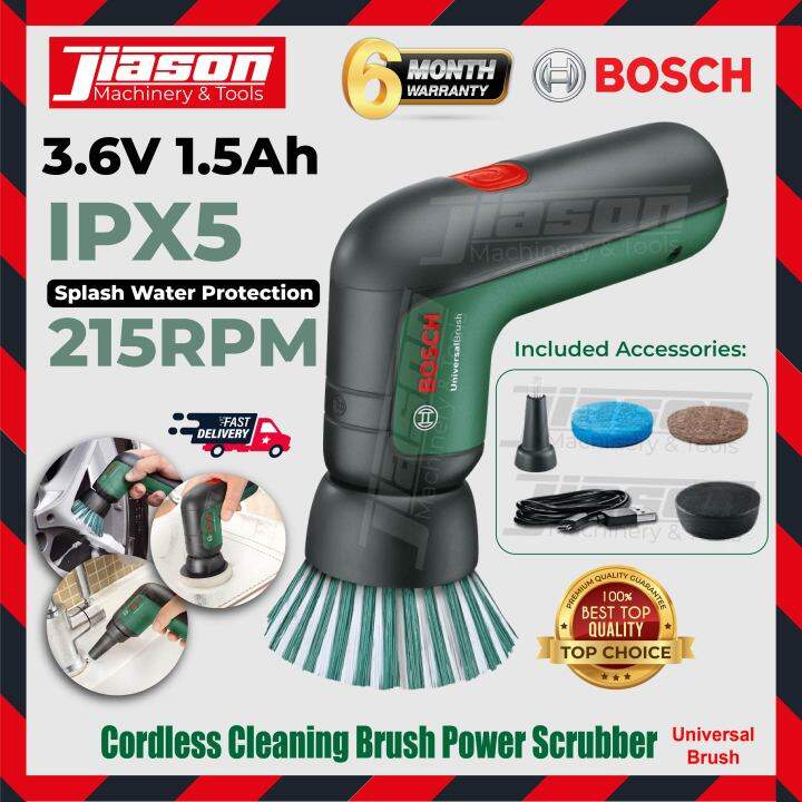 [100% ORIGINAL] BOSCH Power Scrubber Universal Brush Asia Cordless ...