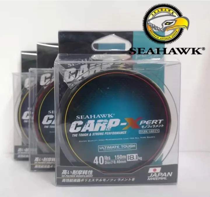 SEAHAWK CARP-X'PERT MONOFILAMENT LINE 150M | Lazada
