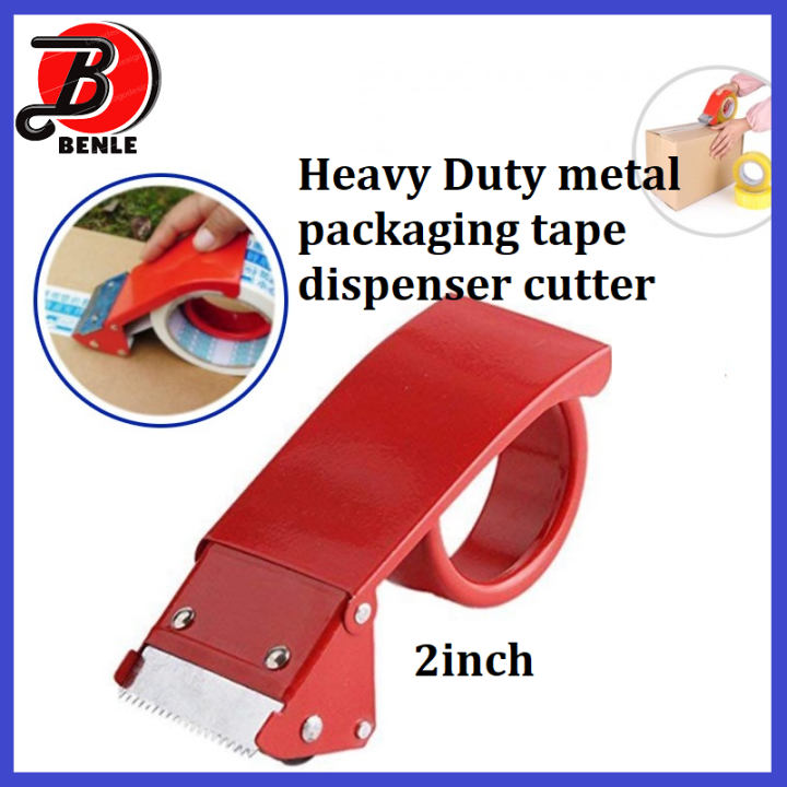 Heavy Duty metal packaging tape dispenser cutter 2inch | Lazada PH