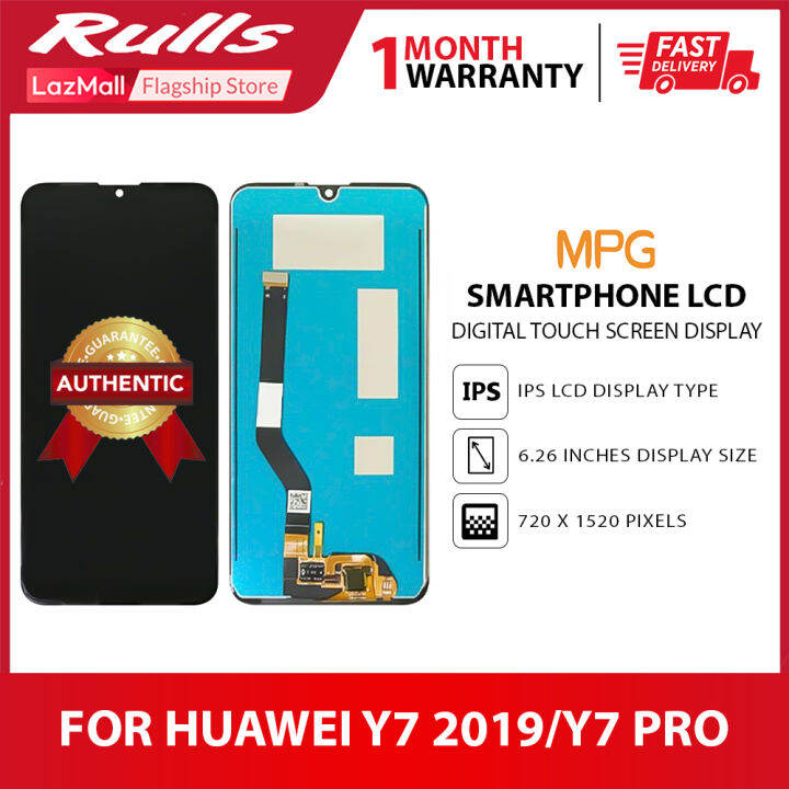 Smartphone LCD for Huawei Y7 2019/Y7 Pro Digital Touch Screen Display ...