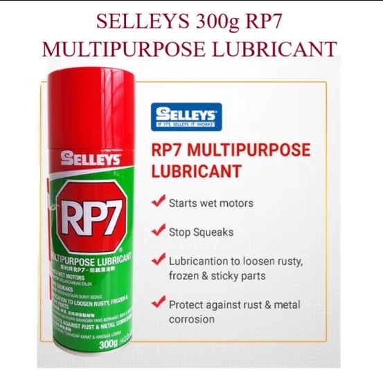 NKS SELLEYS RP7 Multipurpose Lubricant/ Anti Rust (300g)/ Pelincir ...