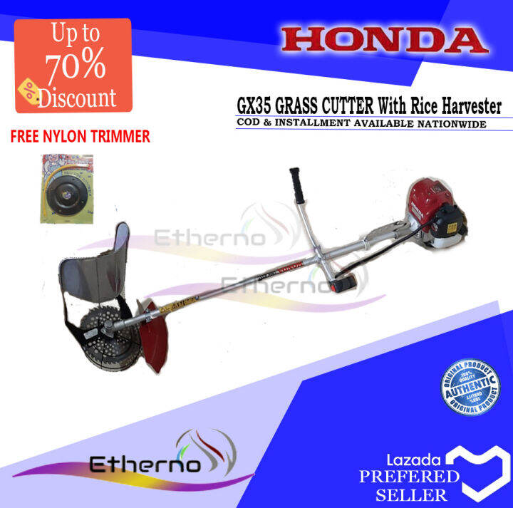 Honda Grass Cutter GX35 4 Stroke with HARVESTER | Lazada PH