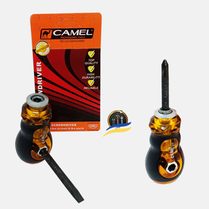 Obeng Mini Obeng Cebol Obeng Bolak Balik Trek Camel Obeng Pendek Alat ...