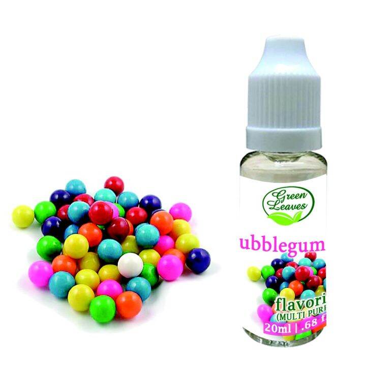 Green Leaves Bubble gum Multi-purpose Flavor Essence 20ml | Lazada PH