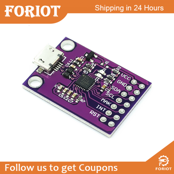 Foriot CP2112 USB to Serial Adapter 2.0 USB to SMBus I2C Communication ...