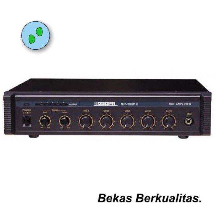 DSPPA MP 300P Power Mixer/Amplifier Sound System Impor Original Bekas | Lazada Indonesia