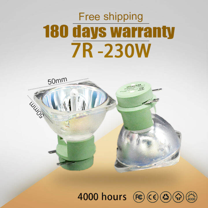 ขายร้อน7R 230W Metal Halide Lamp Moving Beam Lamp 230 Beam Sirius HRI230W สำหรับ OSRAM Made in ...