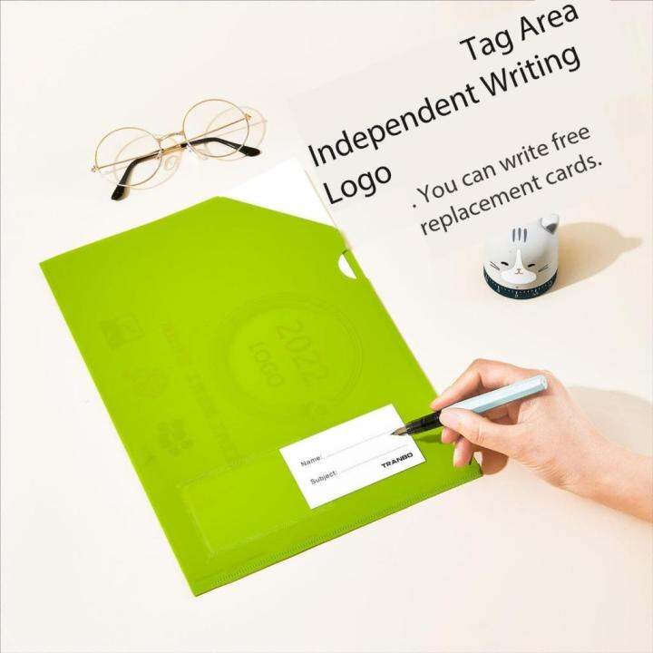 A4 L-Shaped Japanese Style Single Page File Folder | Lazada PH