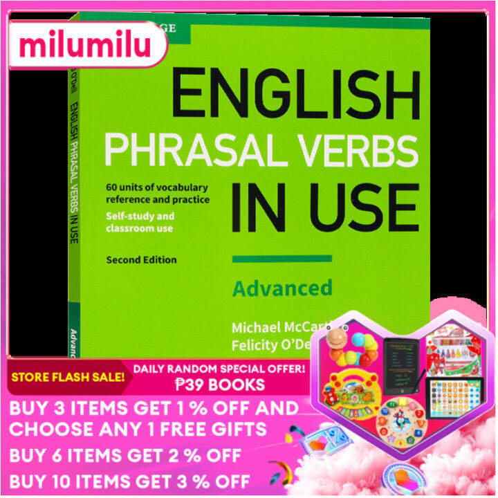 milu English Phrasal Verbs in Use Advanced Learning Tool Book | Lazada PH