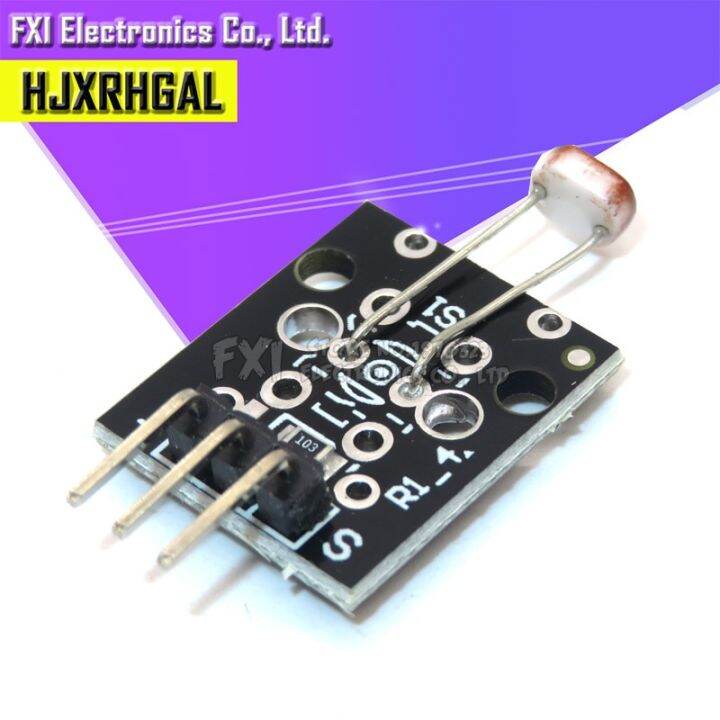 KY-018 3pin Optical Sensitive Resistance Light Detection Photosensitive Sensor Module for ...