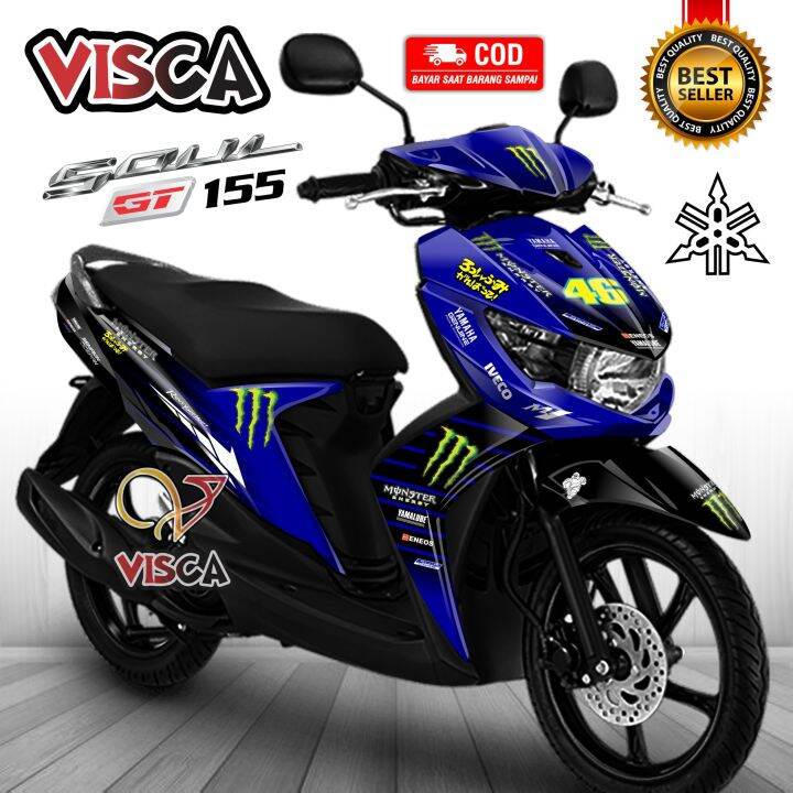 Decal Soul GT 115 Full Body Stiker Soul GT 115 Full Body Striping Soul ...