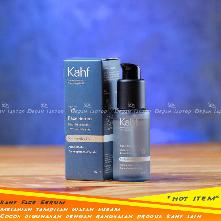 Kahf Serum Wajah Cowok Brightening and Texture Refining Face Spray | Lazada Indonesia